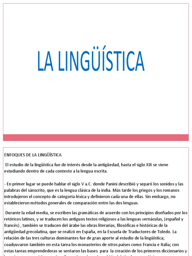 Lingùística 5to Sec | PDF | Lingüística | Palabra