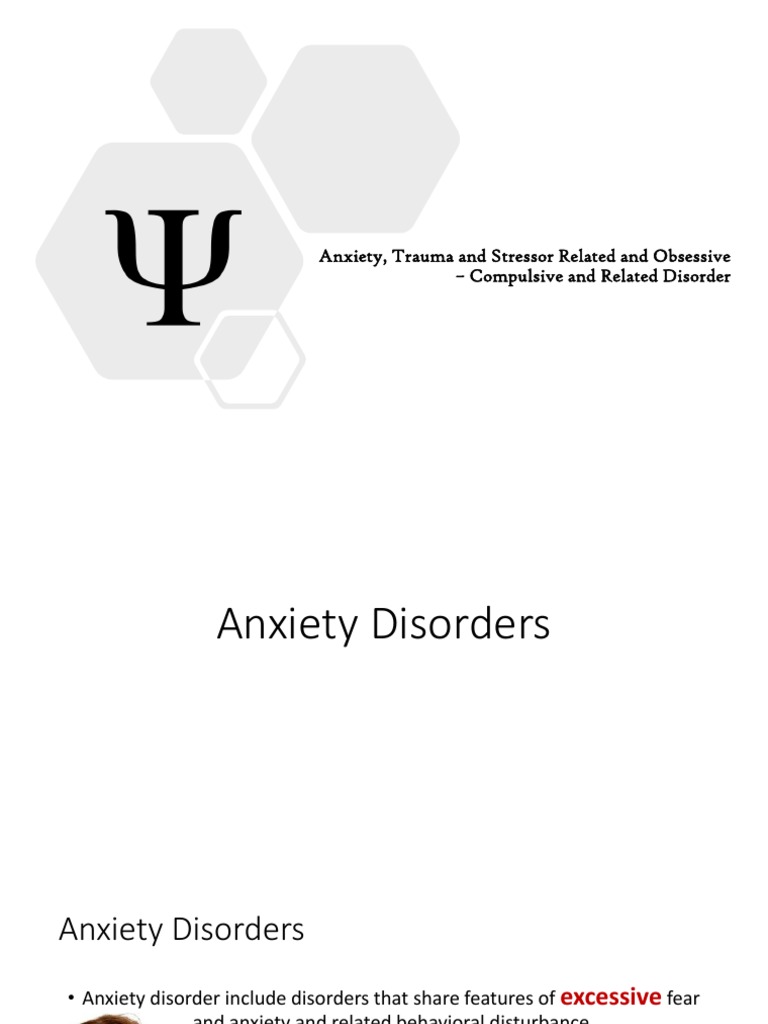 Understanding Fear-Related Disorders | PDF | Anxiety Disorder | Panic ...
