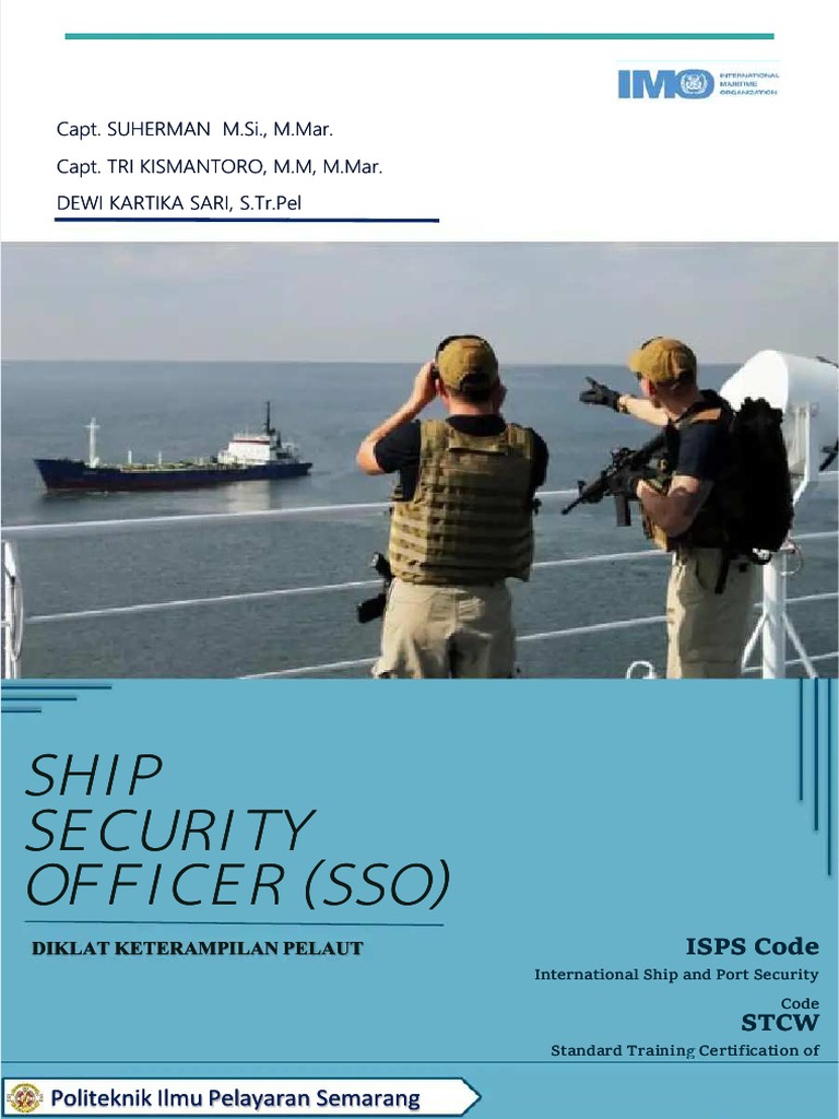 Keamanan Kapal: Panduan SSO dan ISPS | PDF | Griya & Taman | Teknologi & Rekayasa