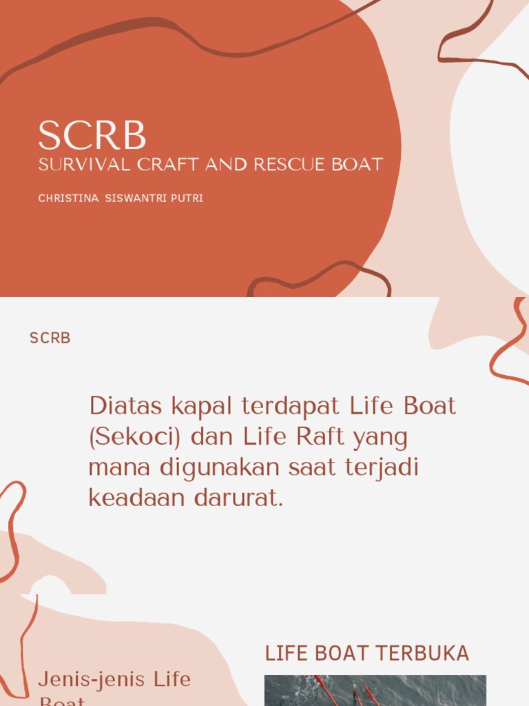 SCRB Jenis Jenis Sekoci | PDF