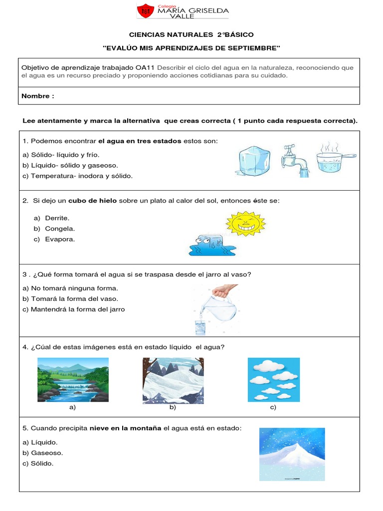 Estados de La Materia PDF | PDF