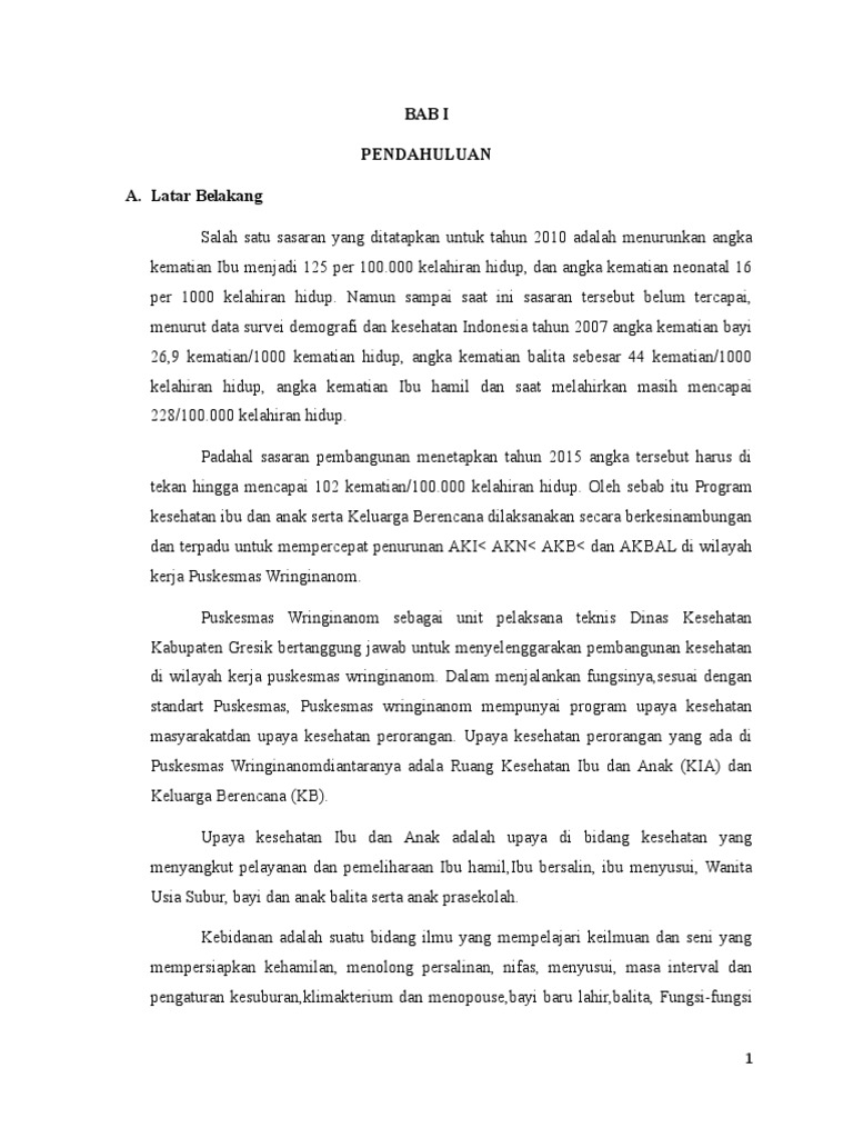 Pedoman Pelayanan Kia KB | PDF | Sains & Matematika
