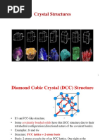 Crystalline Structure of NaCl, CSCL | PDF | Crystal Structure | Ion
