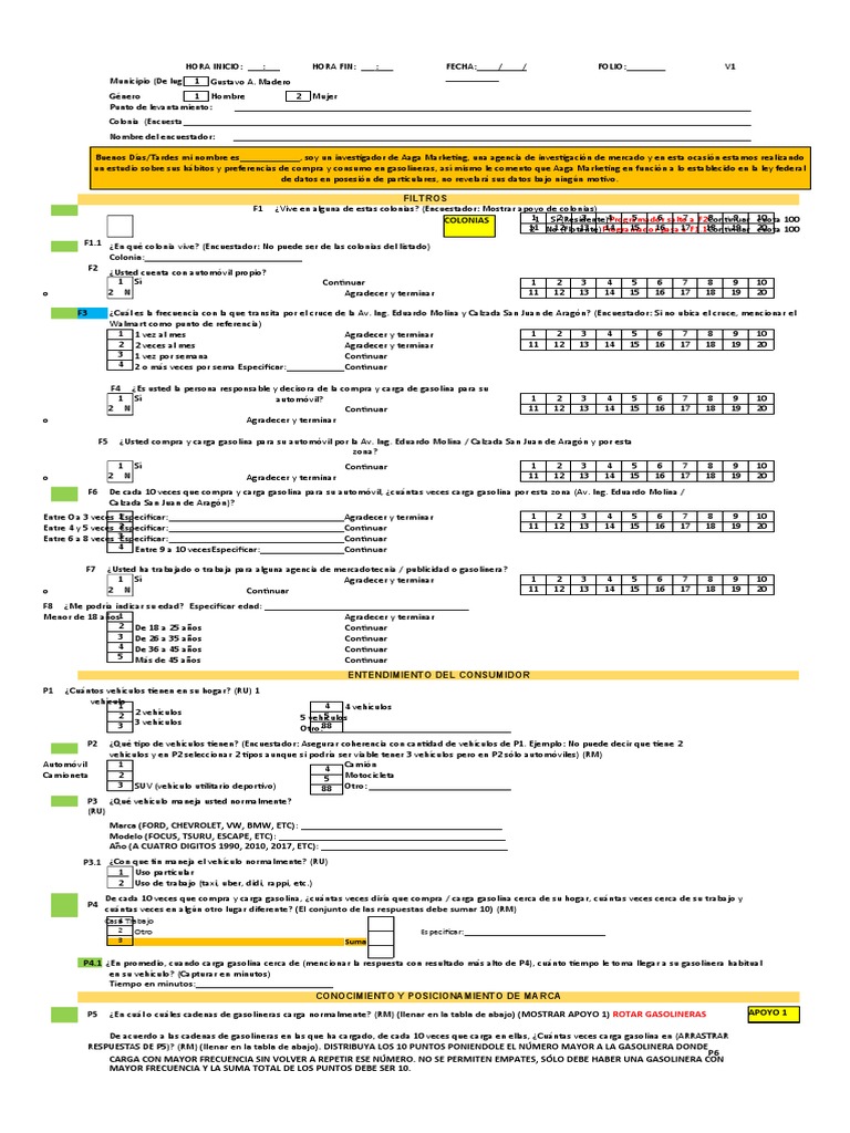 Gazpro - Expansión Walmart - Formato 100323 V3 | PDF | Estación de ...