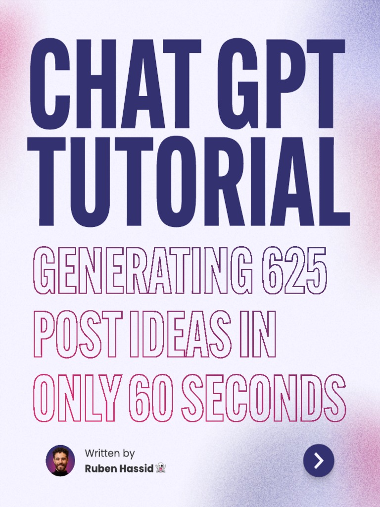 Generating Content Ideas: A Step-by-Step Guide to Milking an AI for ...