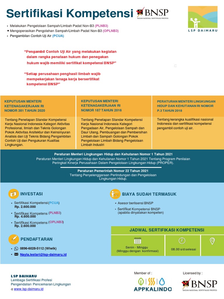 BROSUR LSP Daimaru - PCUA & Sampah PDF | PDF