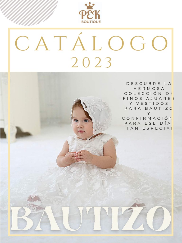 1 Catálogo PEK Bautizo 2023 | PDF | Marketing