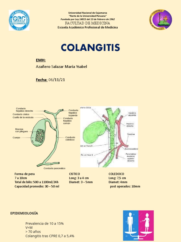 COLANGITIS | PDF | Enfermedades y trastornos | Órgano (anatomía)