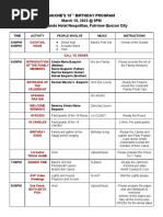 Sample Event PROGRAM Flow | PDF