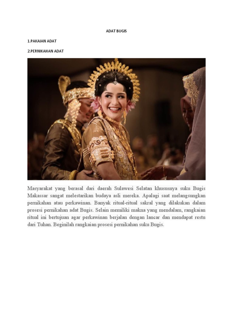 Adat Bugis Pyp | PDF
