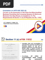 ARTA MC 2022 05 Annex A. CSM Questionnaire | PDF | Communication ...