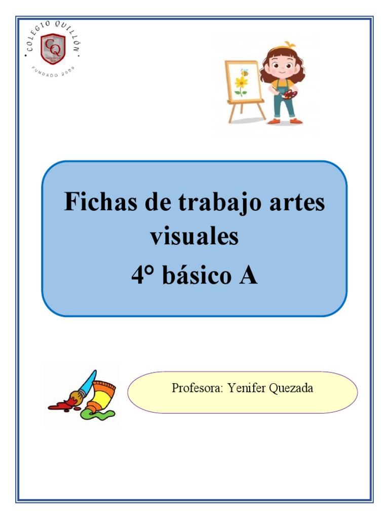 Fichas de Artes Visuales 4° Básico | PDF | Surrealismo | Dibujo
