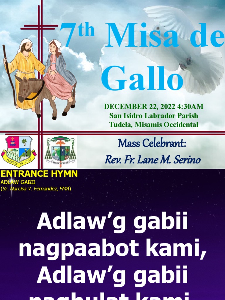 7th Misa de Gallo | PDF