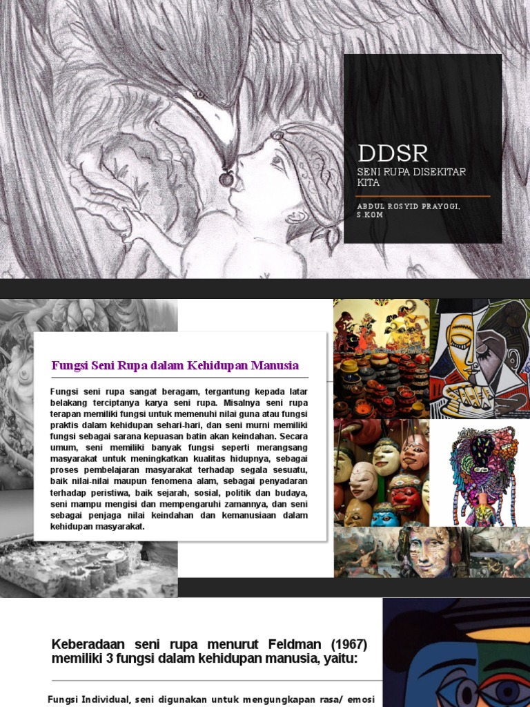 Pertemuan 3 DDSR - SENI RUPA DISEKITAR KITA | PDF