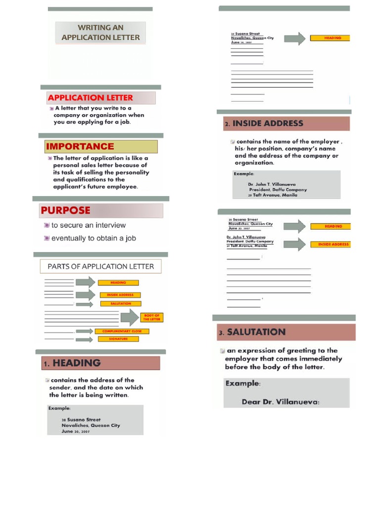 Application Letter | PDF