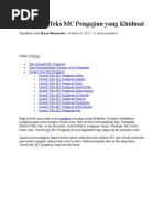 Contoh Teks MC Acara Formal | PDF | Kajian Bahasa Asing | Karier & Perkembangan