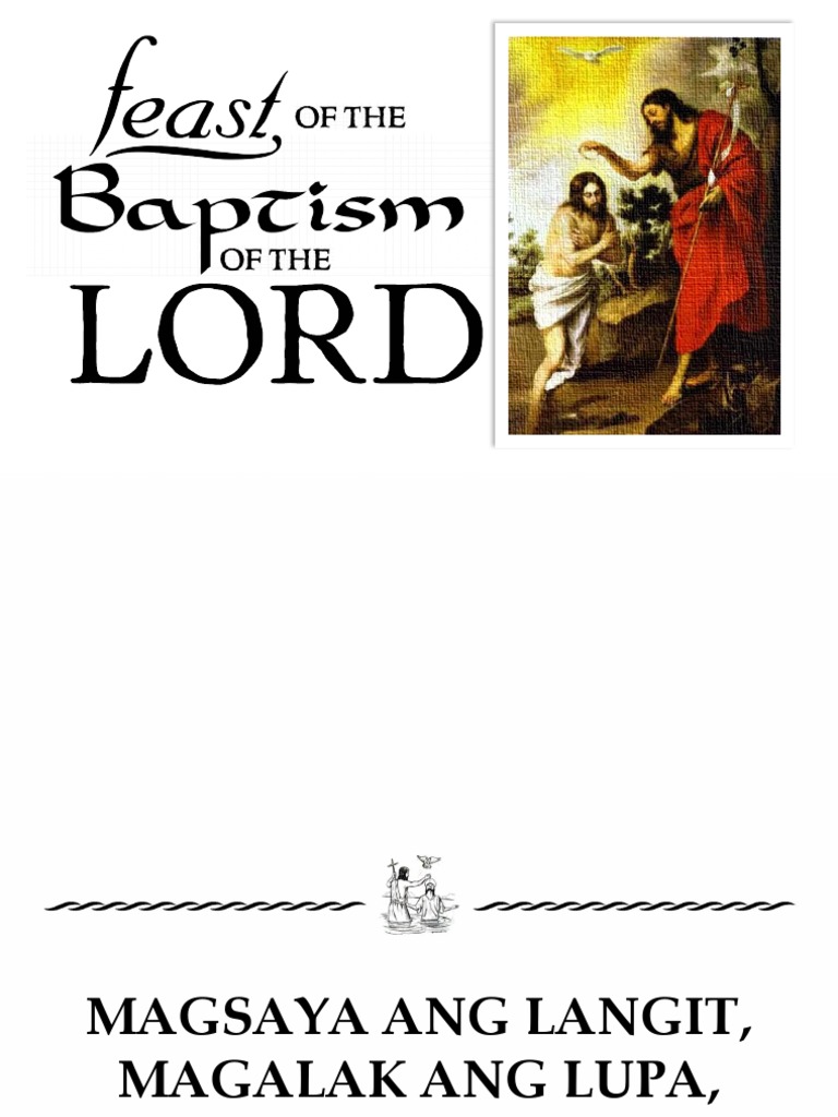 January 9, 2022 TAGALOG MASS | PDF