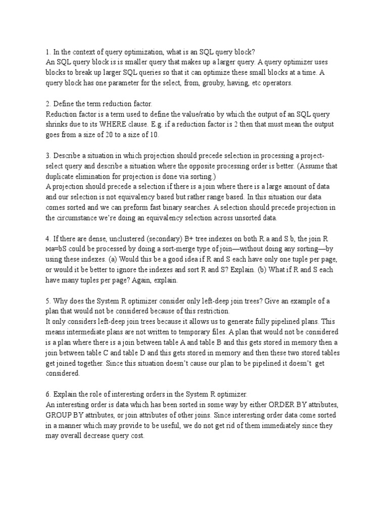 CS460 HW PDF | PDF | Database Index | Databases