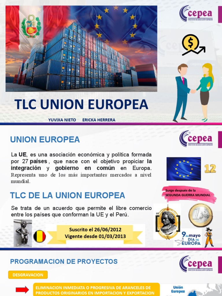 TLC Union Europea | PDF | Tratado de Libre Comercio Norteamericano ...