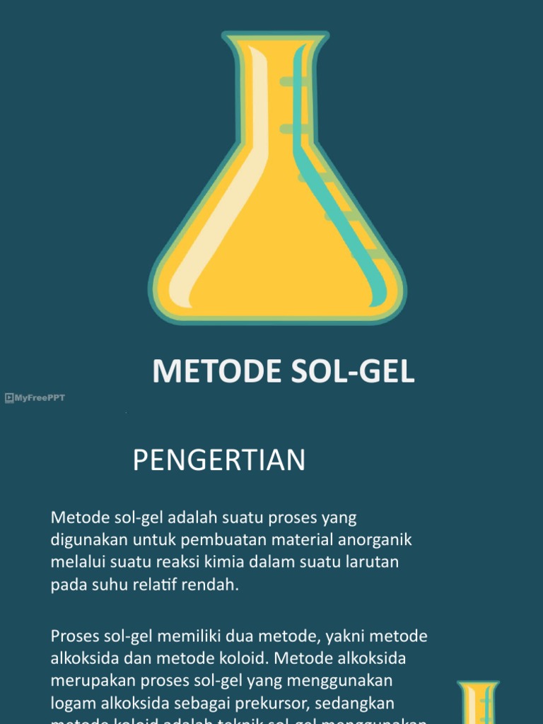 Metode Sol-Gel Kelompok 2 | PDF | Memasak, Makanan, & Anggur