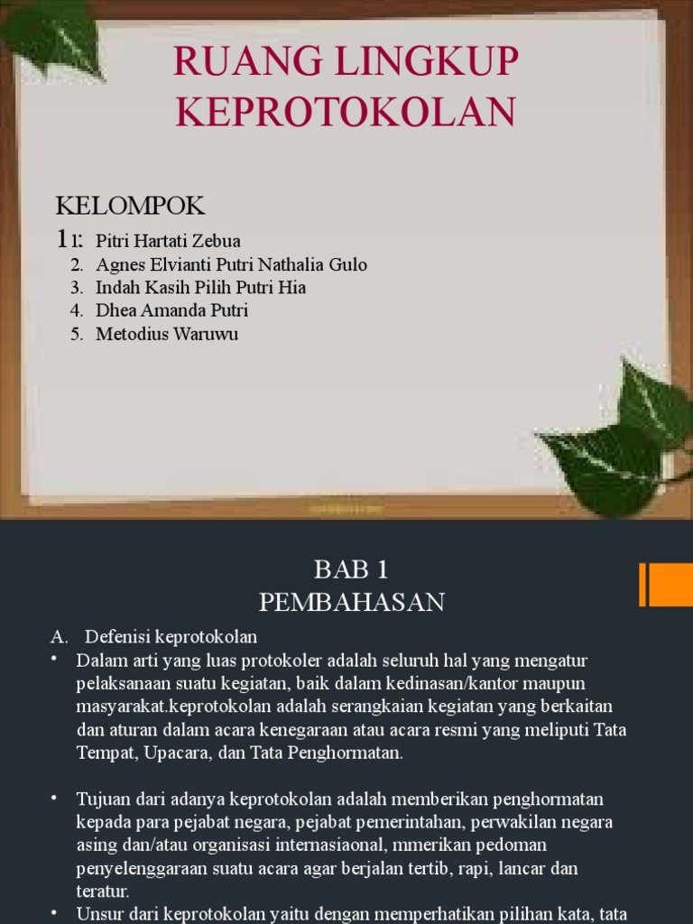 Presentation Kel 1 | PDF