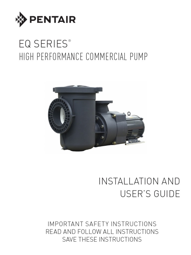 EQ Series Manual | PDF | Manufactured Goods | Mechanical Engineering