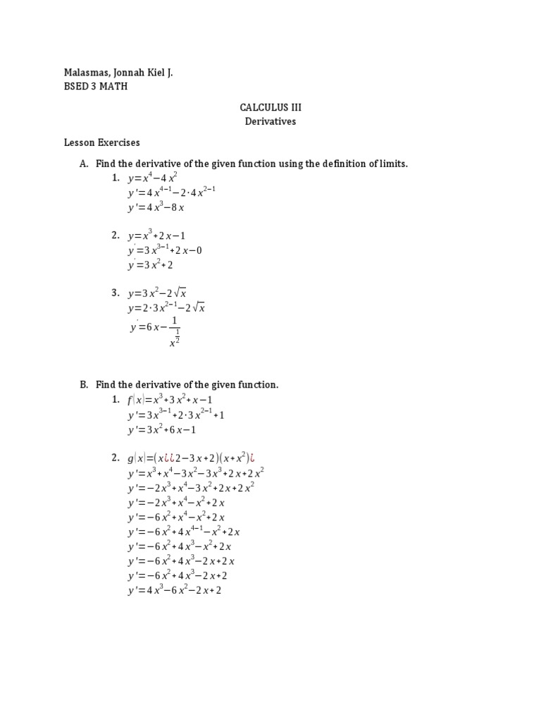 Calculus III | PDF | Mathematical Analysis | Calculus