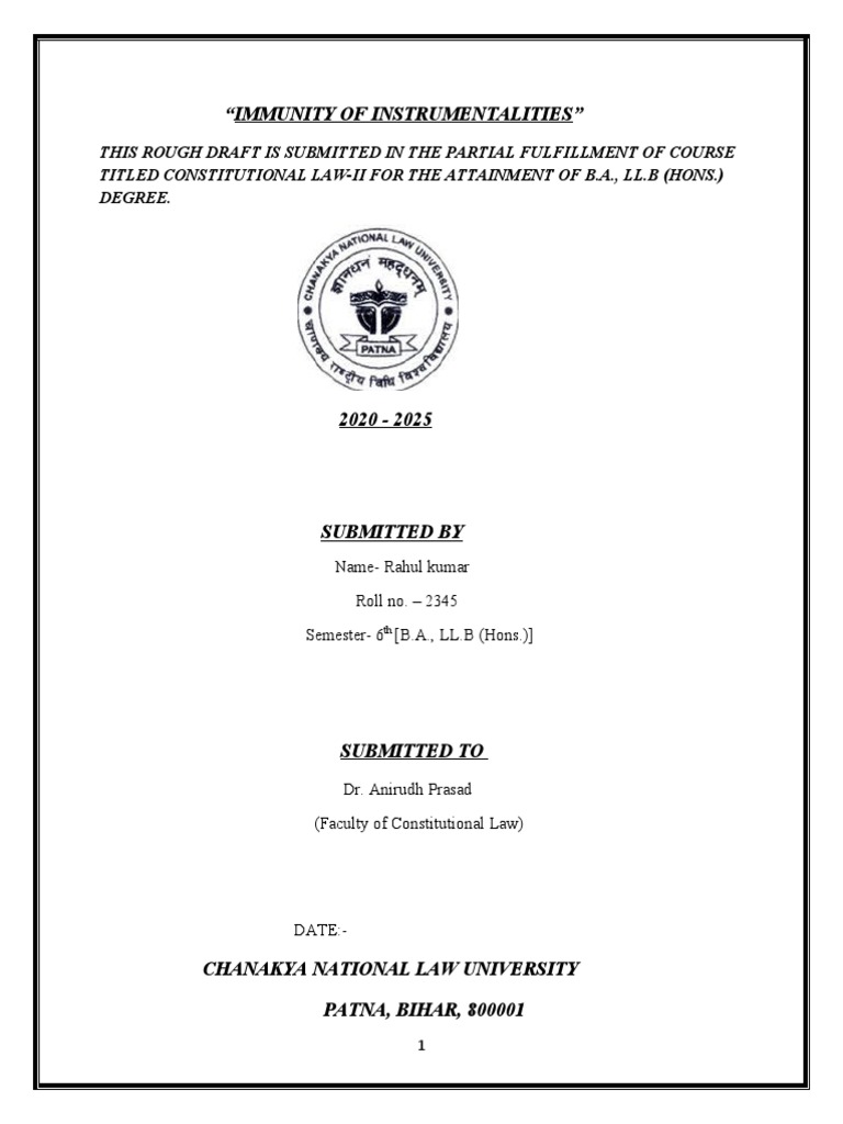 Immunity of Instrumentalities | PDF | Taxes | Sovereign Immunity