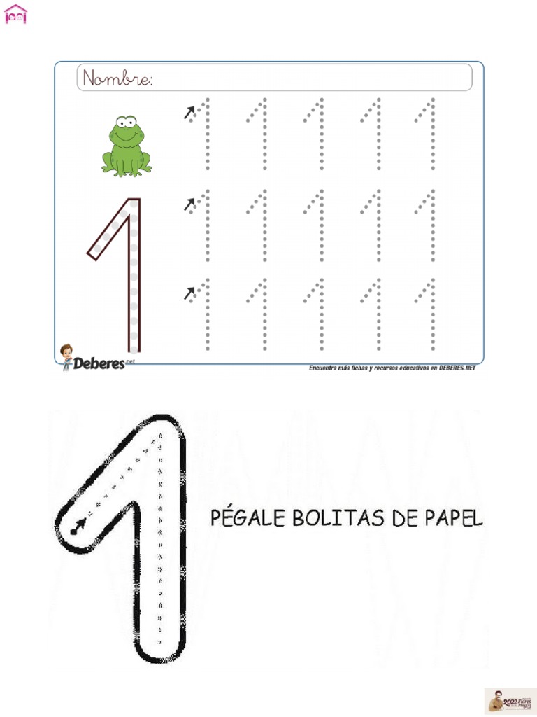 Ejercicios Del Numero Uno | PDF