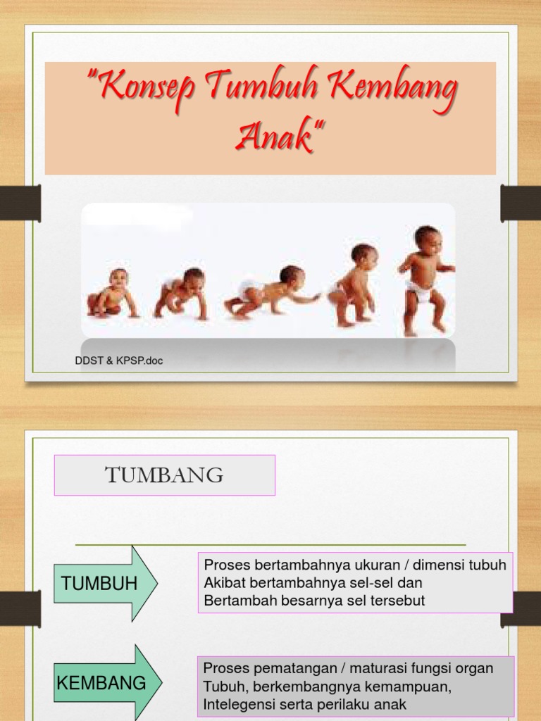 1-Tumbang, DDST - KPSP PDF | PDF
