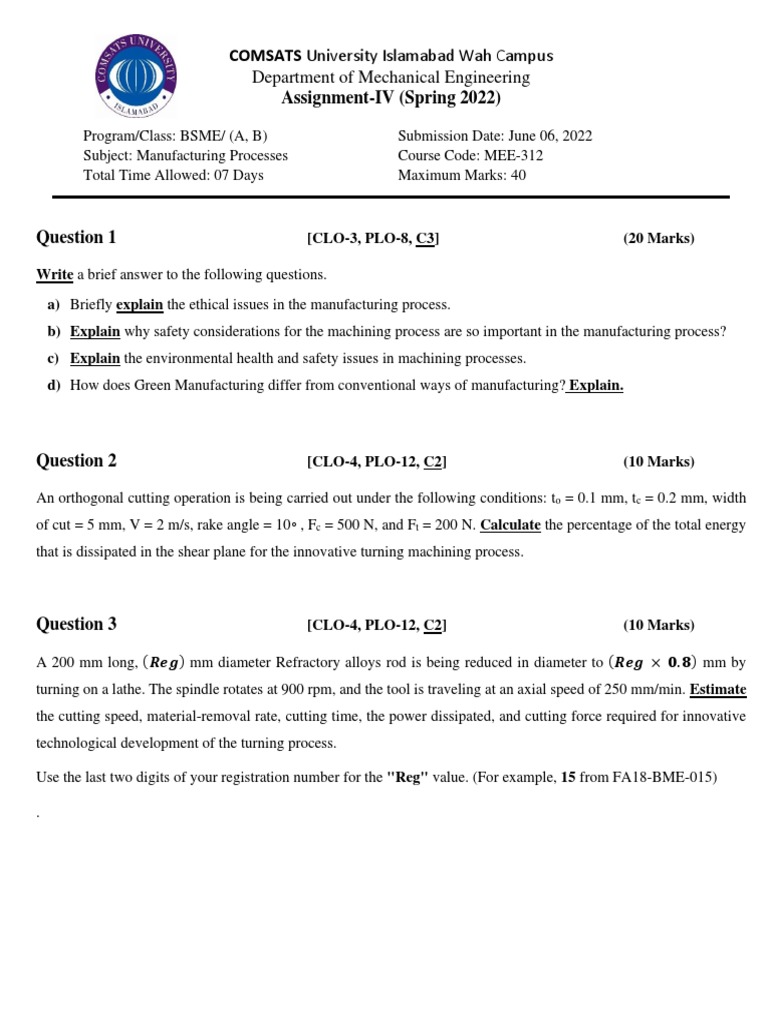 MP Assignment-IV | PDF