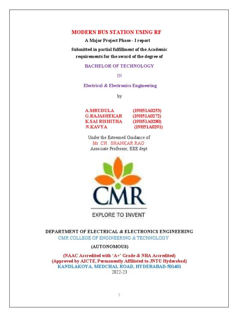 Major Project Report 7b | PDF | Arduino | Computer Science