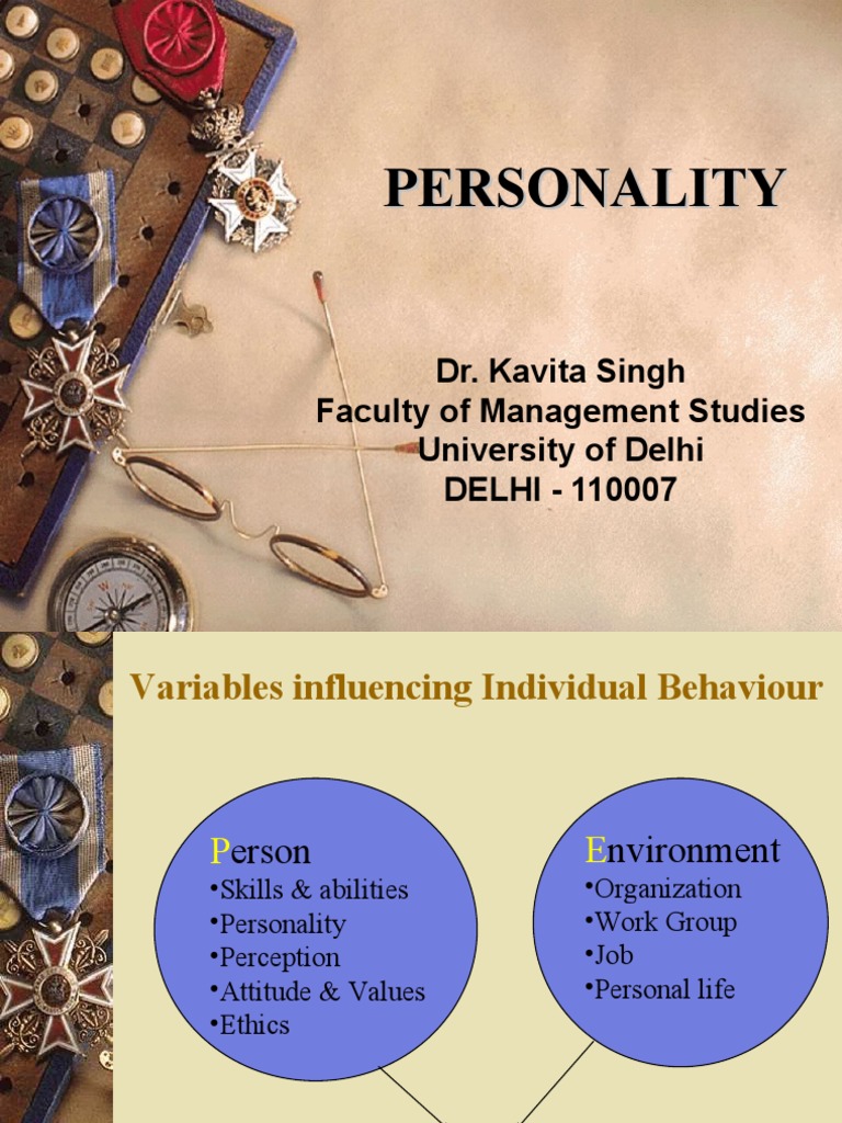 PERSONALITY | PDF | Self Esteem | Behavior