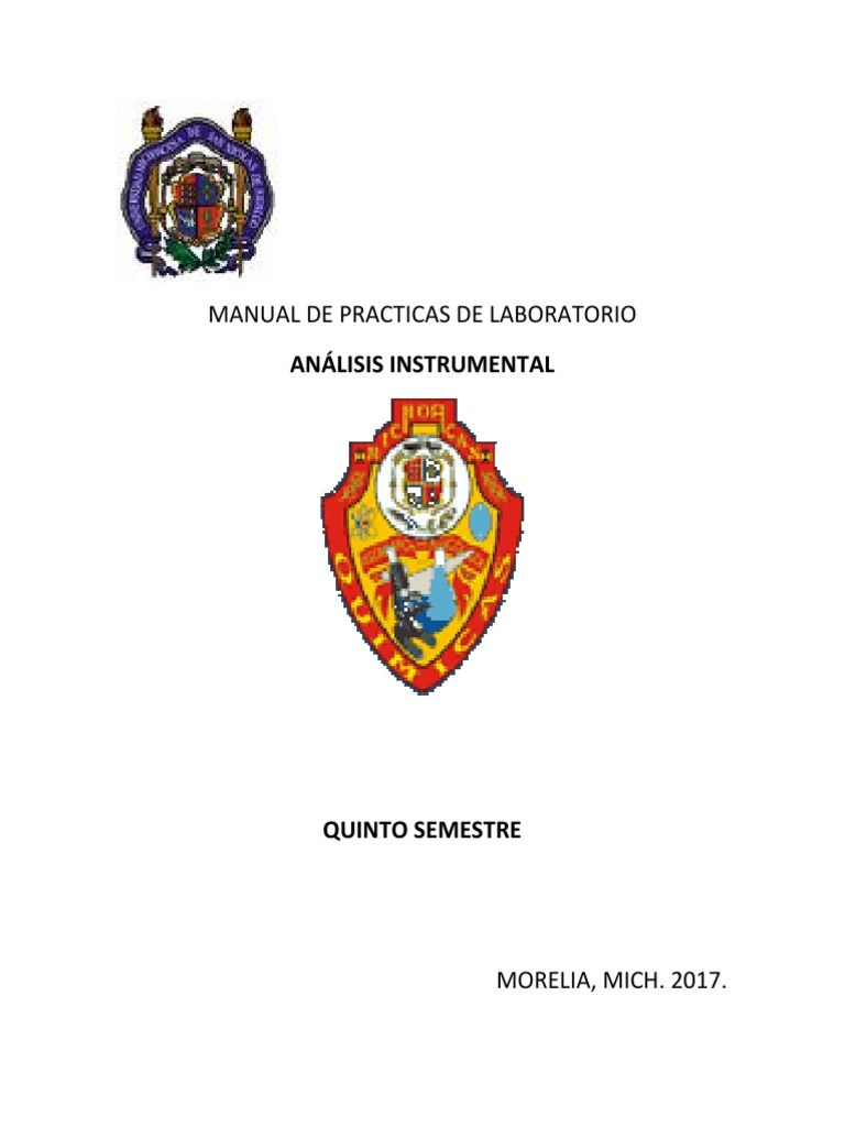Manual de Laboratorio ANÁLISIS INSTRUMENTAL | PDF | Etanol | Color