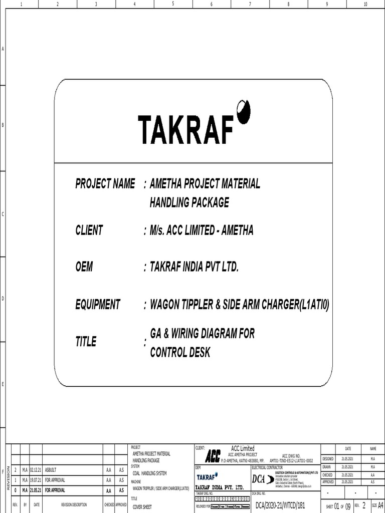Control Desk-Wagon Tippler | PDF | Electrical Engineering ...