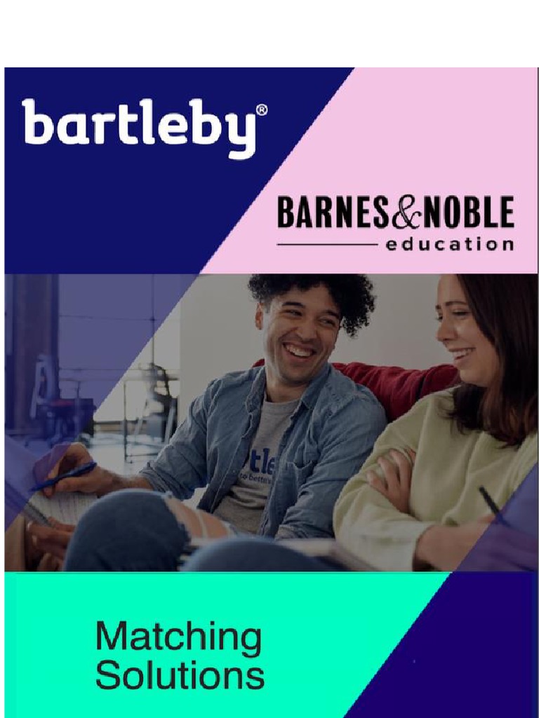 Matching Solutions Guidelines Final - Bartleby Portal | PDF