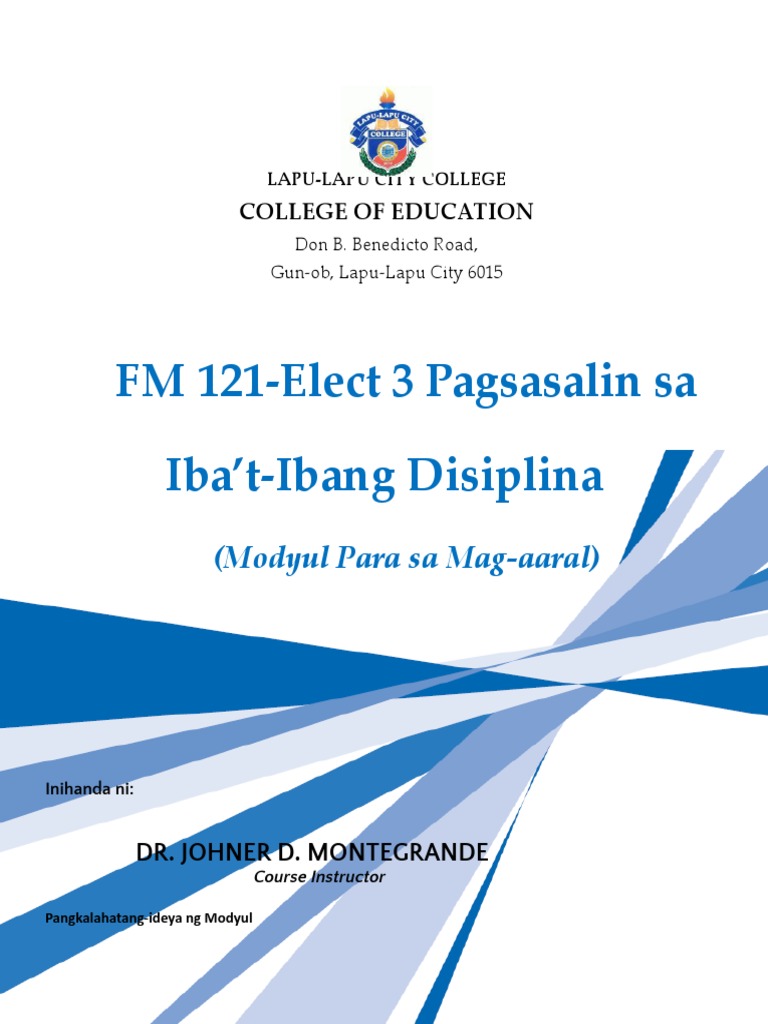 FM 121 Elect 3 4th PDF | PDF