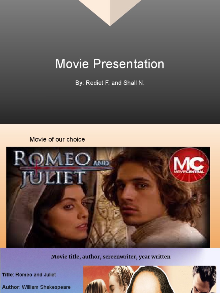 Modern Adaptation of Romeo and Juliet | PDF | Characters In Romeo And ...