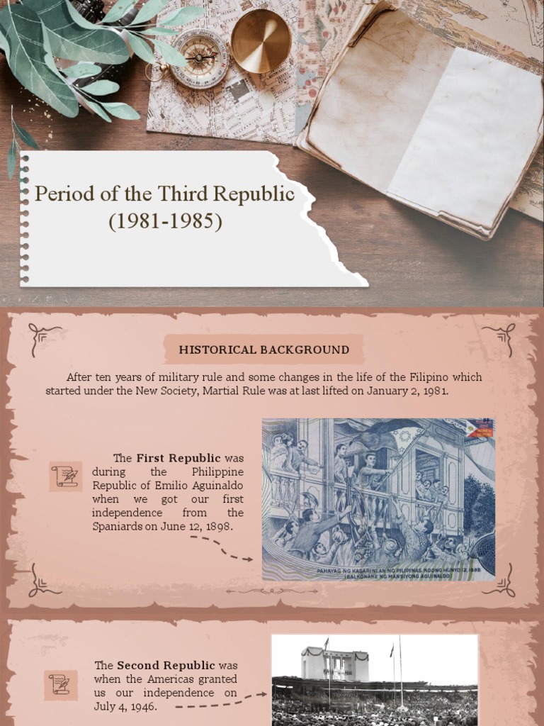 Period of the Third Republic (1981-1985 | PDF | Corazon Aquino ...