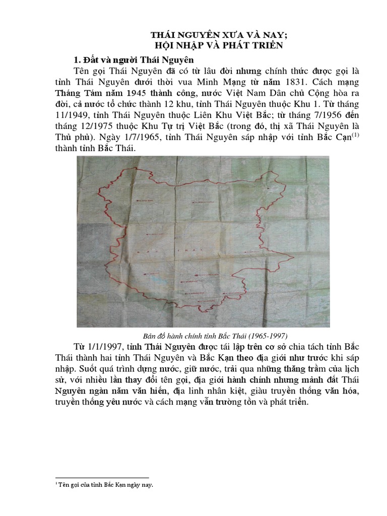 ThaiNguyen-Vung Dat Dia Linh 2018 PDF | PDF