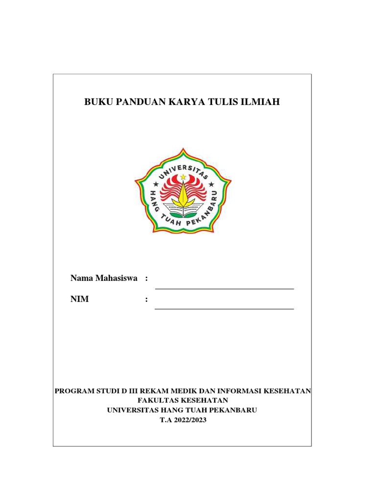 Buku Panduan KTI 2022-2023 AKHIR PDF | PDF