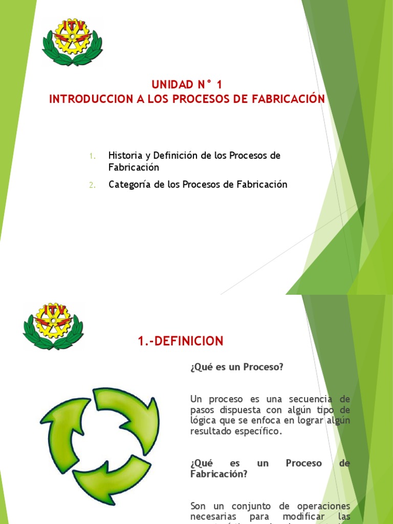Introduccion (Unidad 1) - Procesos de Fabricacion | PDF | Acero | Aleación