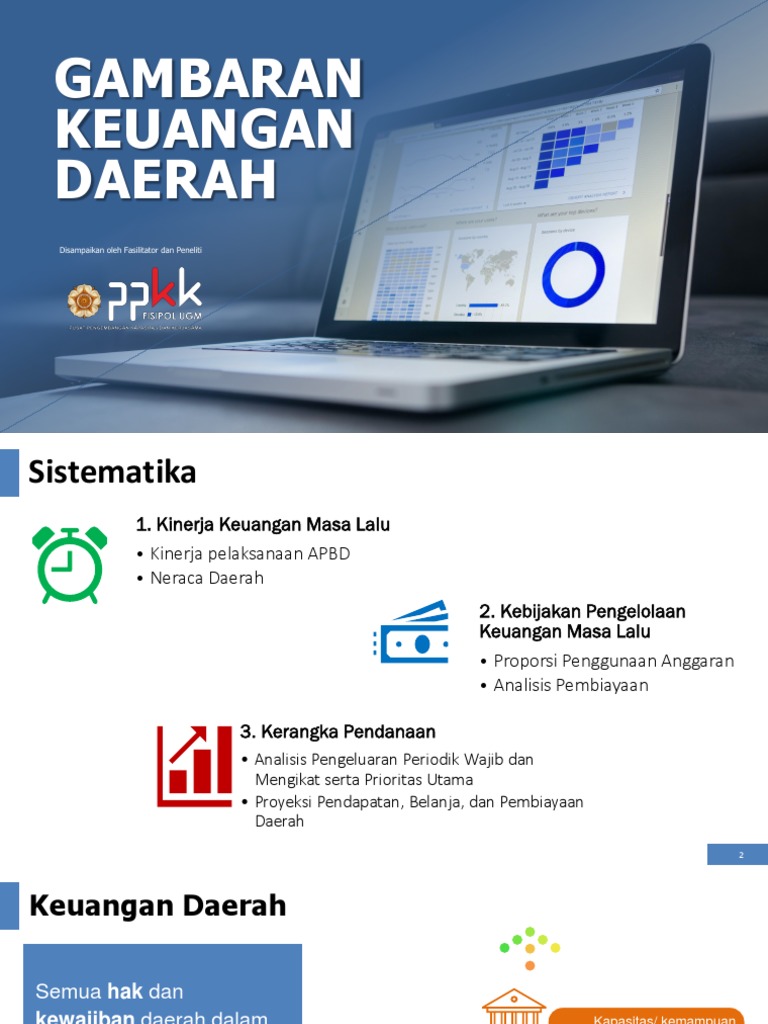 Gambaran Keuangan Daerah - PPKK Fisipol UGM Diklat RPD Renstra 53 Feb 2023 | PDF