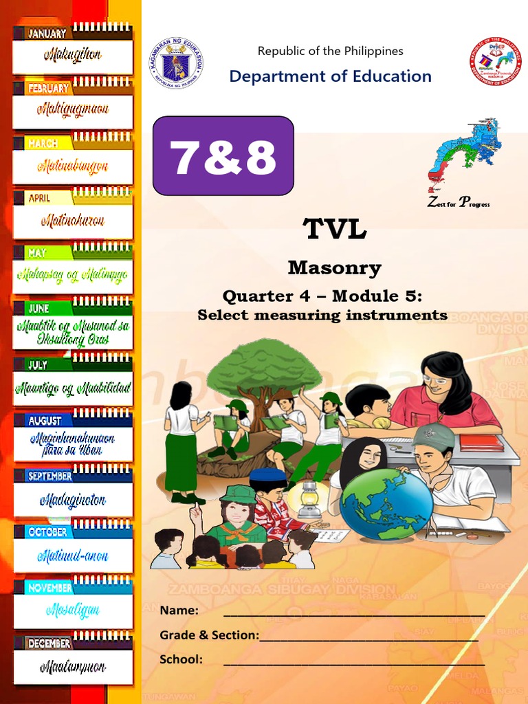 Tle7-8 Masonry q4 m5 | PDF | Shape | Polygon