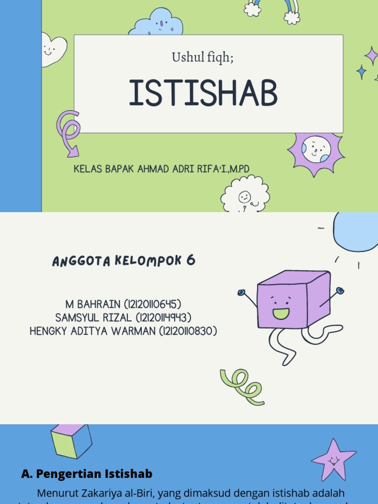 Istishab Kelompok 6 | PDF | Agama & Spiritualitas