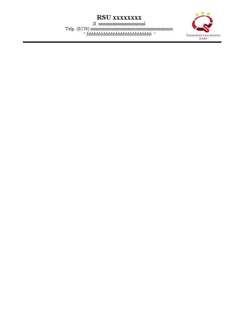 Contoh KOP SURAT BARU | PDF
