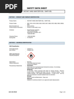 Kay-5 Sanitizer/Cleaner Safety Data Sheet | PDF | Toxicity | Dangerous ...