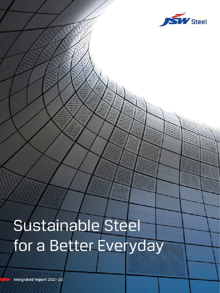 JSW Steel Integrated Report 2021-22 PDF | PDF | Business | Economies