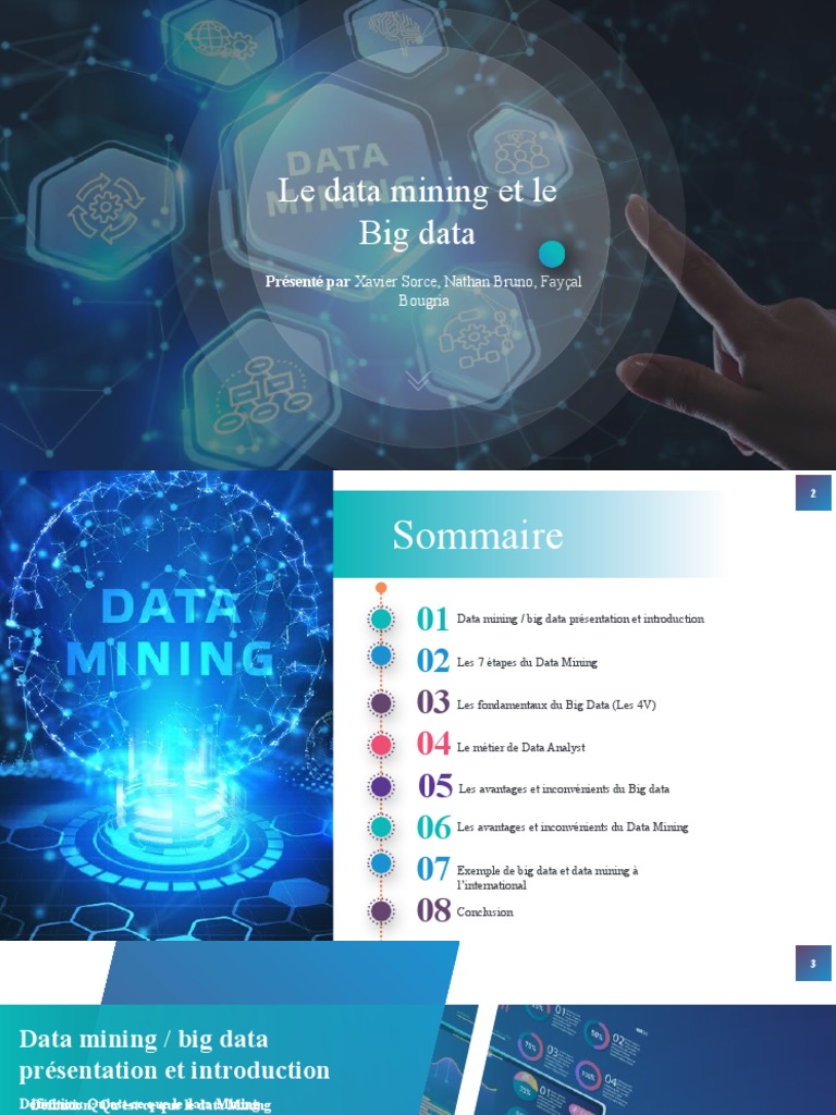 Data Mining et Big Data : Concepts Clés | PDF | Big data | Minage des ...