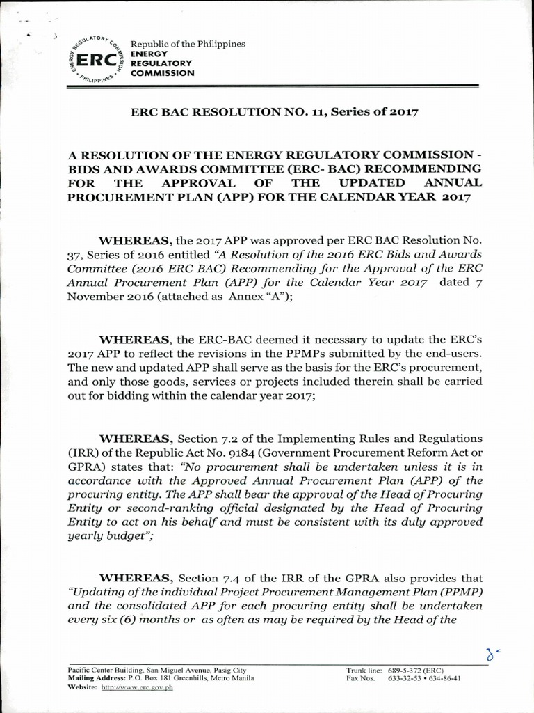 BAC+RESO +NO +11,+SERIES+OF+2017+with+attached+app+2017+v2 | PDF ...